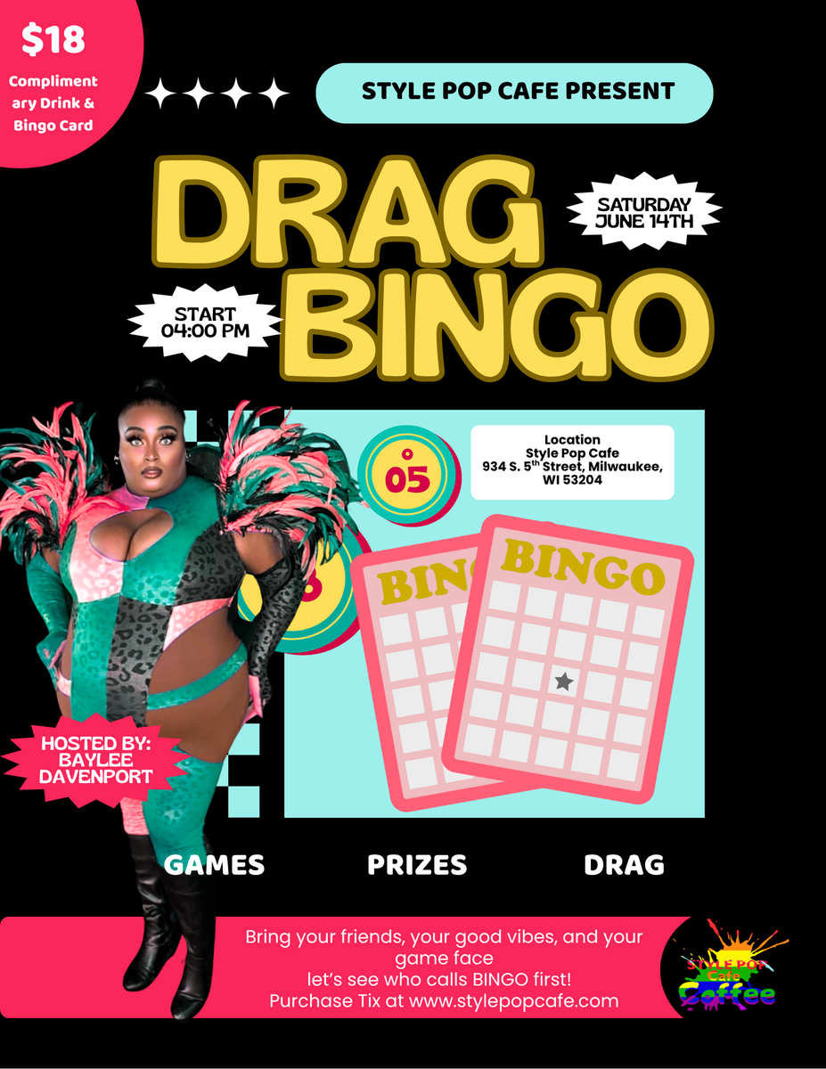 Drag Bingo – Style Pop Cafe